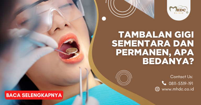 Tambalan Gigi Sementara dan Permanen, Apa Bedanya?